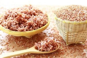 What is the Glycemic Index for Basmati Rice and Red Rice?